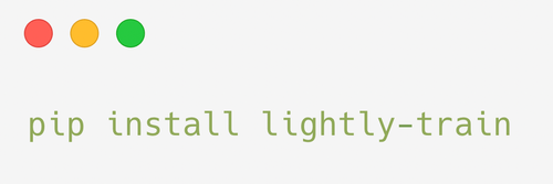 LightlyTrain | Self-Supervised Vision Model Pre-Training for Industry